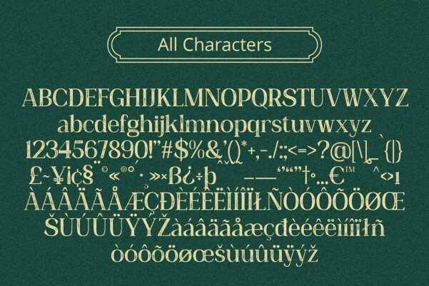 Heidan Vintage Font - Free Font