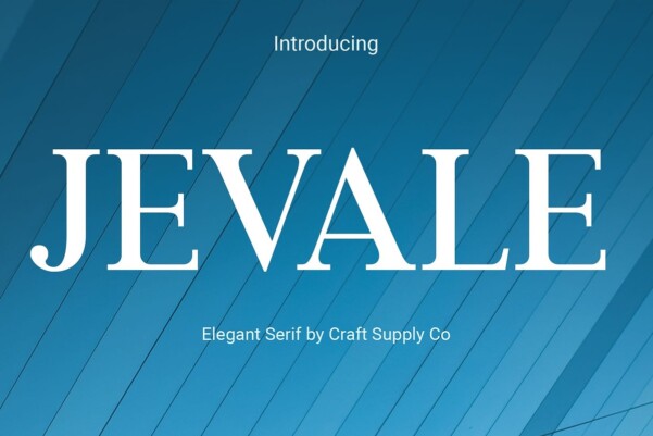 Jevale Font - Free Font