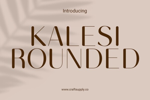 Kalesi Rounded Font - Free Font