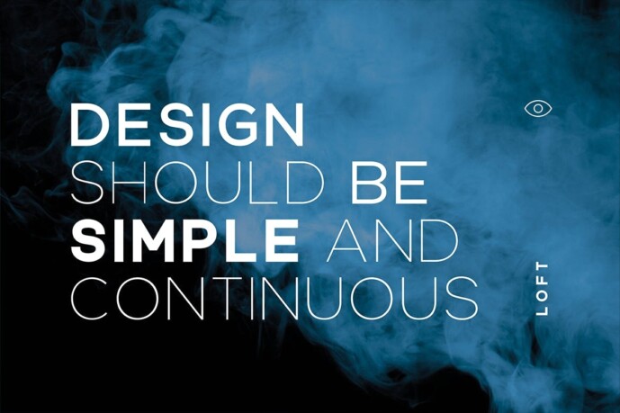 Loft Font Family - Free Font