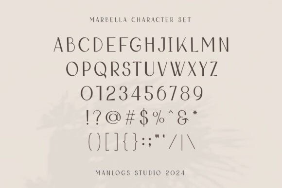 Marbella Sans Font - Free Font