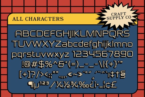 Megatrans 3D Font - Free Font