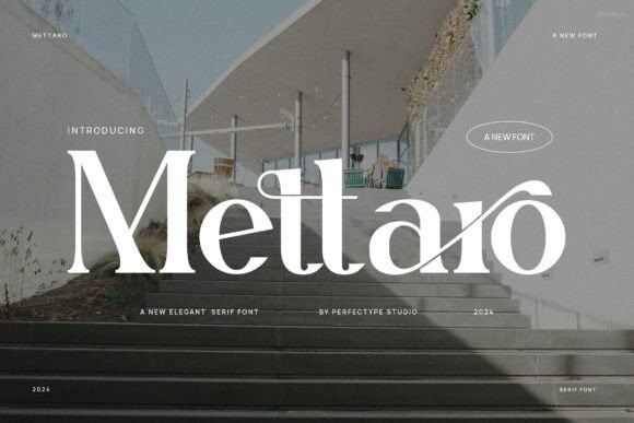 Mettaro Font - Free Font