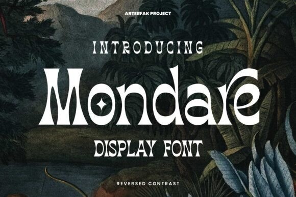 Mondare Font - Free Font