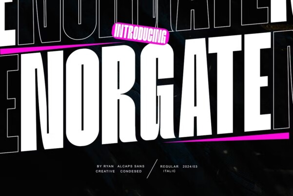Norgate Font - Free Font