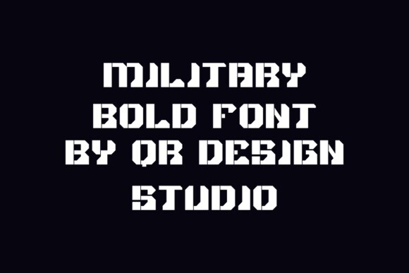 North Soldier Font - Free Font