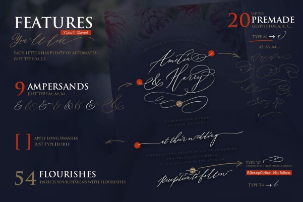 Outstanding Victoria Font - Free Font