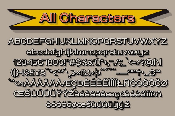 Rolide 3D Font - Free Font