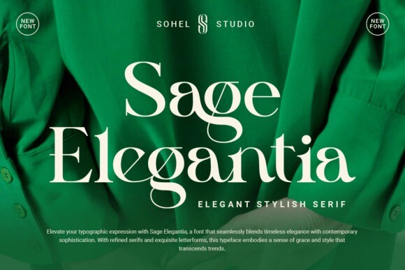 Sage Elegantia Font - Free Font