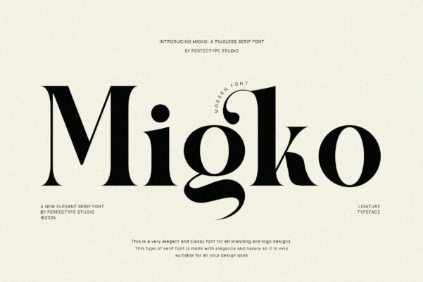Sigko Font - Free Font