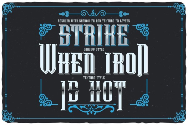 Stainless Steel Font - Free Font