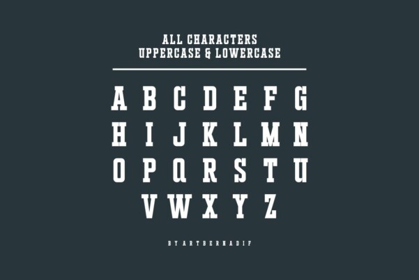 Strong Soldier Font - Free Font