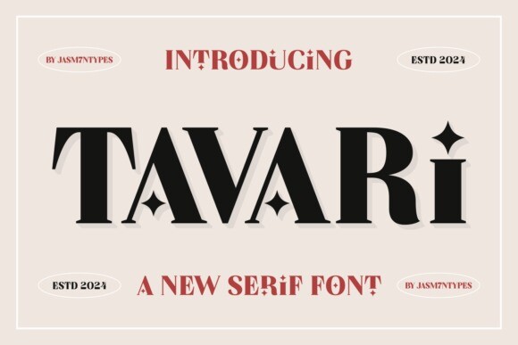 Tavari Font - Free Font