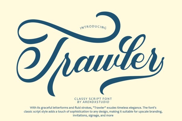 Trawler Font - Free Font