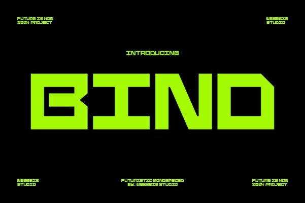 WS Bind Font - Free Font