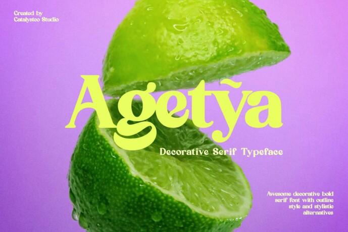 Agetya Font - Free Font