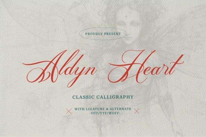 Aldyn Heart Font - Free Font