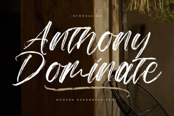 Anthony Dominate Font - Free Font