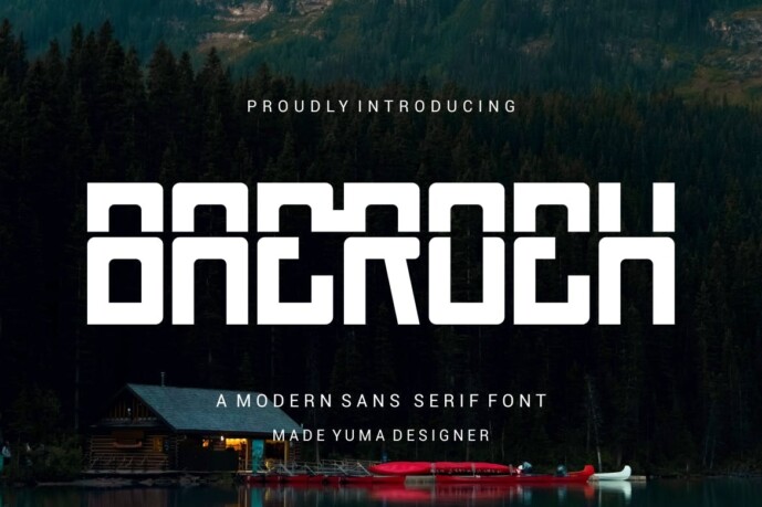 Baeroeh Font - Free Font
