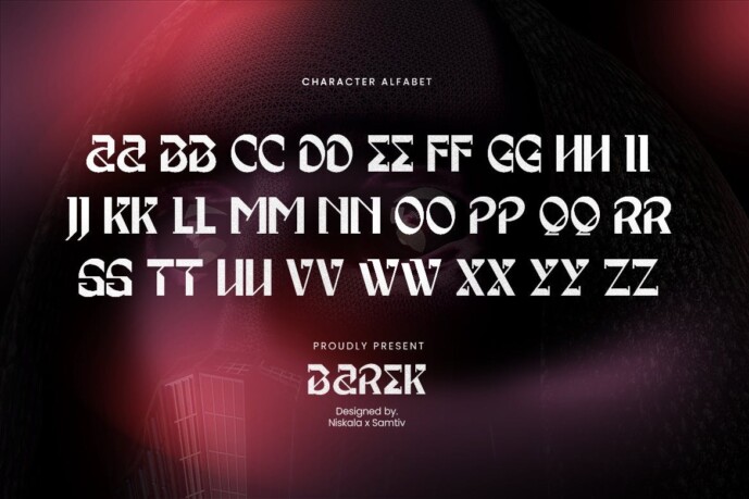 Barek Font - Free Font