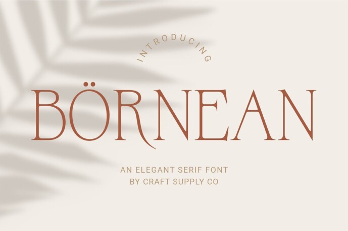 Bornean Font - Free Font