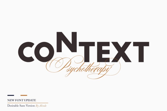 Desirable Calligraphy Font - Free Font