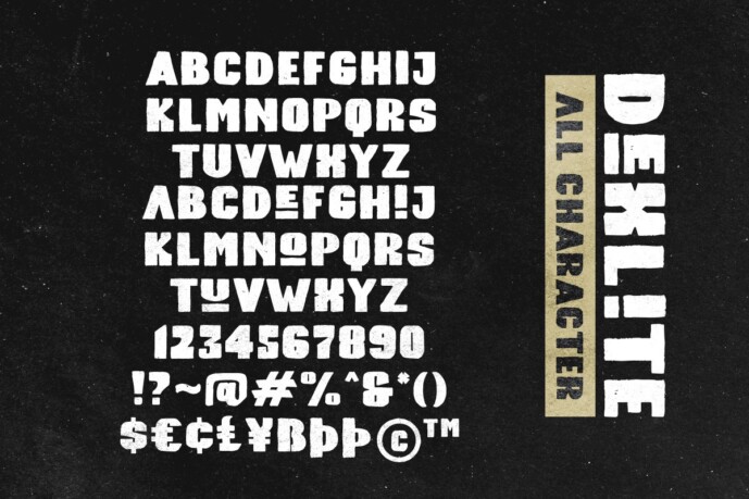 Dexlite Font - Free Font