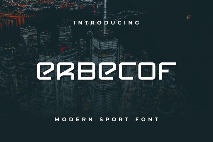 Erbecof Font - Free Font