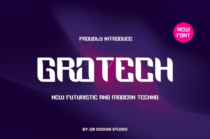 Grotech Font - Free Font