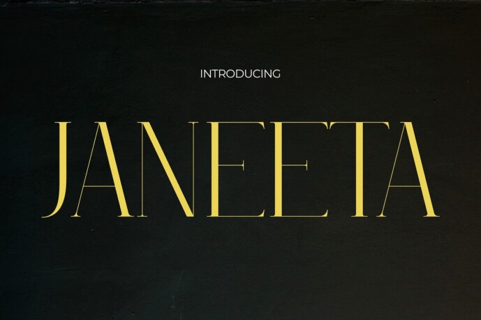 Janeeta Font - Free Font
