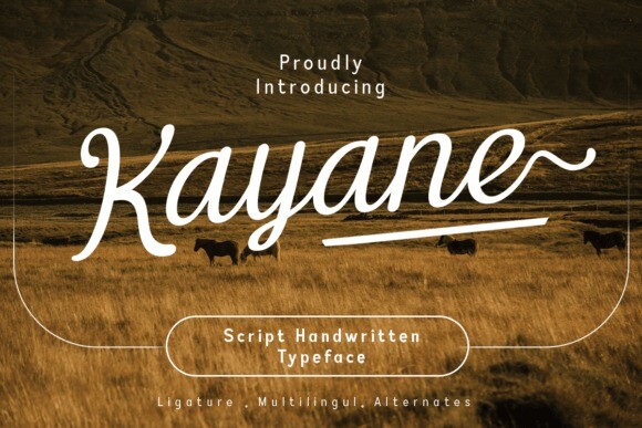 Kayane Font - Free Font