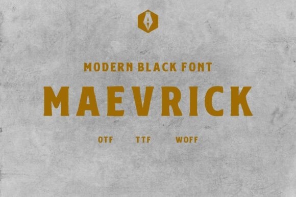 Maevricks Font - Free Font
