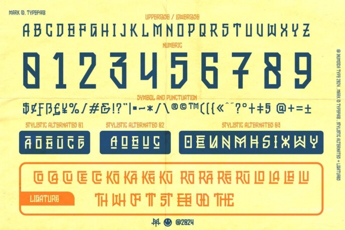 Mark Co Font - Free Font