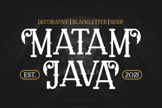 Matam Java Font - Free Font