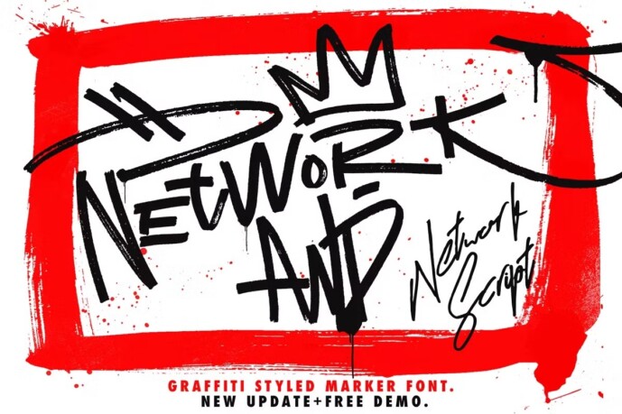 Network Font - Free Font