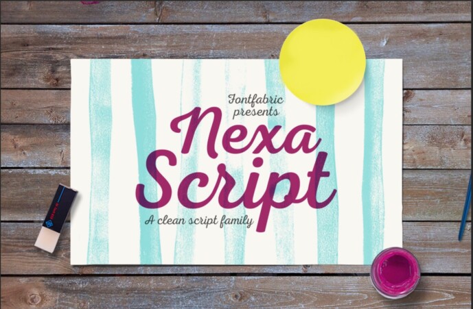 Nexa Script Font Family - Free Font