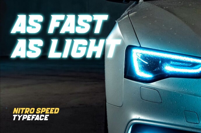 Nitro Speed Font - Free Font
