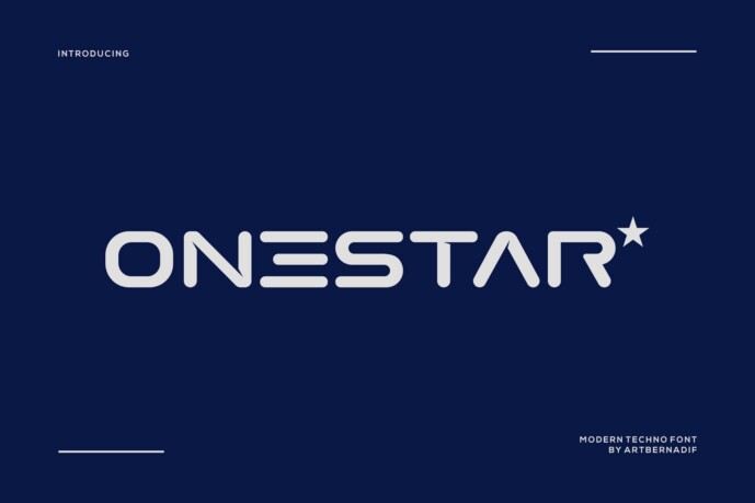 Onestar Font - Free Font
