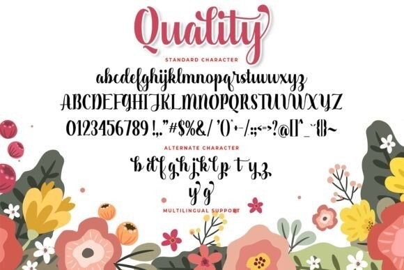 Quality Script Font - Free Font