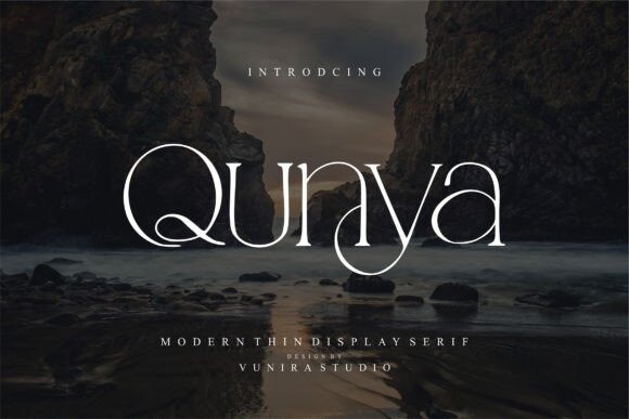 Qunya Font - Free Font