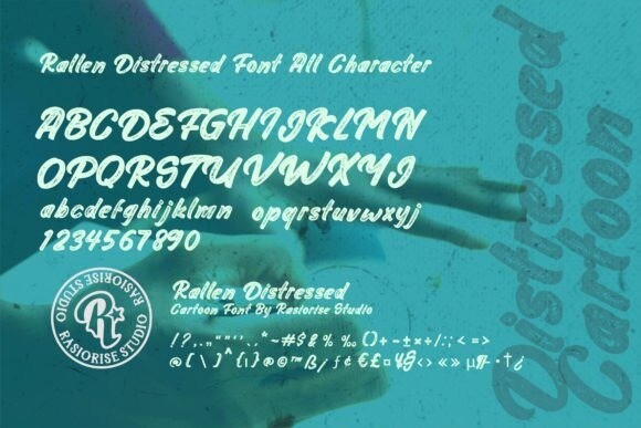 Rallen Distressed Font - Free Font