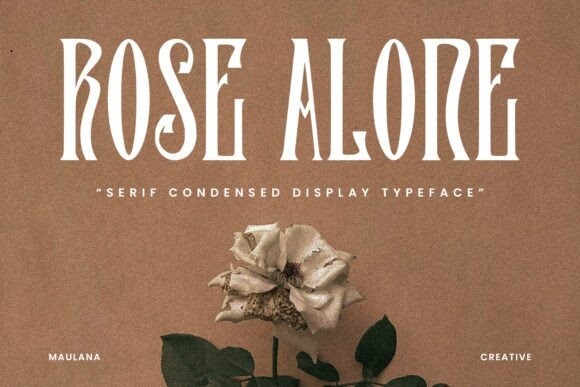 Rose Alone Font - Free Font