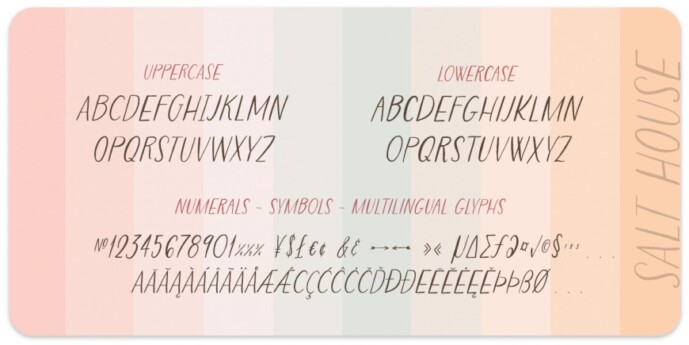 Salt House Font - Free Font