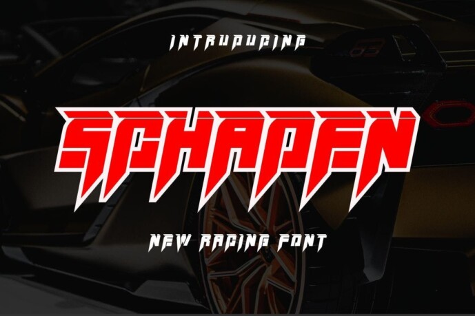 Schaden Font - Free Font