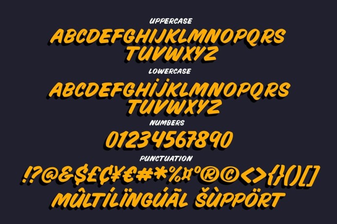 Sign Labeling Font - Free Font