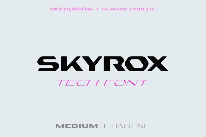 Skyrox Font - Free Font