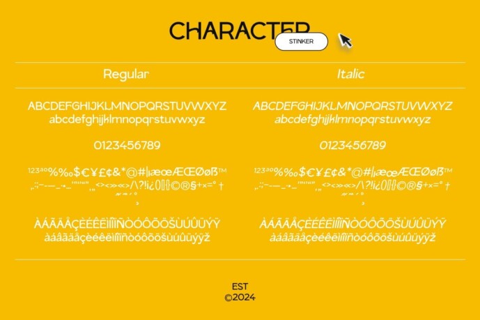 Stinker Sans Font - Free Font