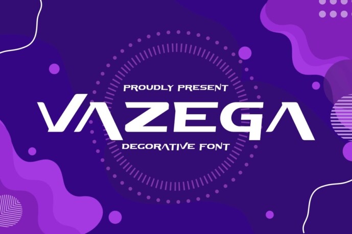 Vazega Font - Free Font