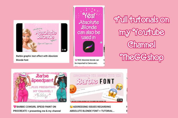 Absolute Blonde Font - Free Font