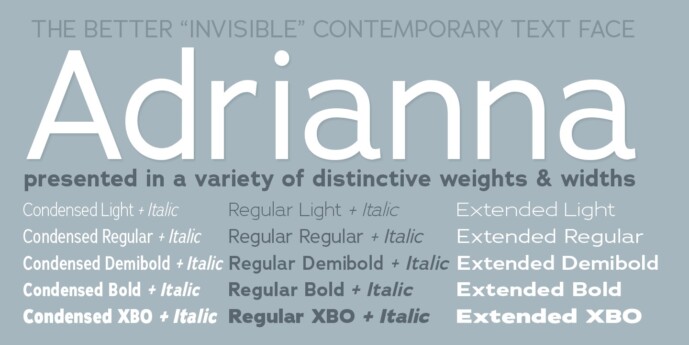 Adrianna CD Font Family - Free Font